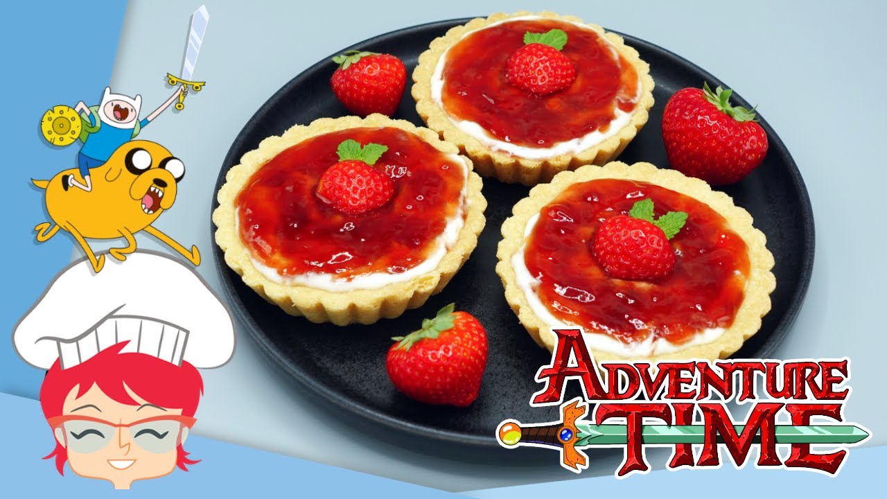 Royal Tarts 🍓 aardbeientaartjes! - Adventure Time | Koken voor Geeks ...