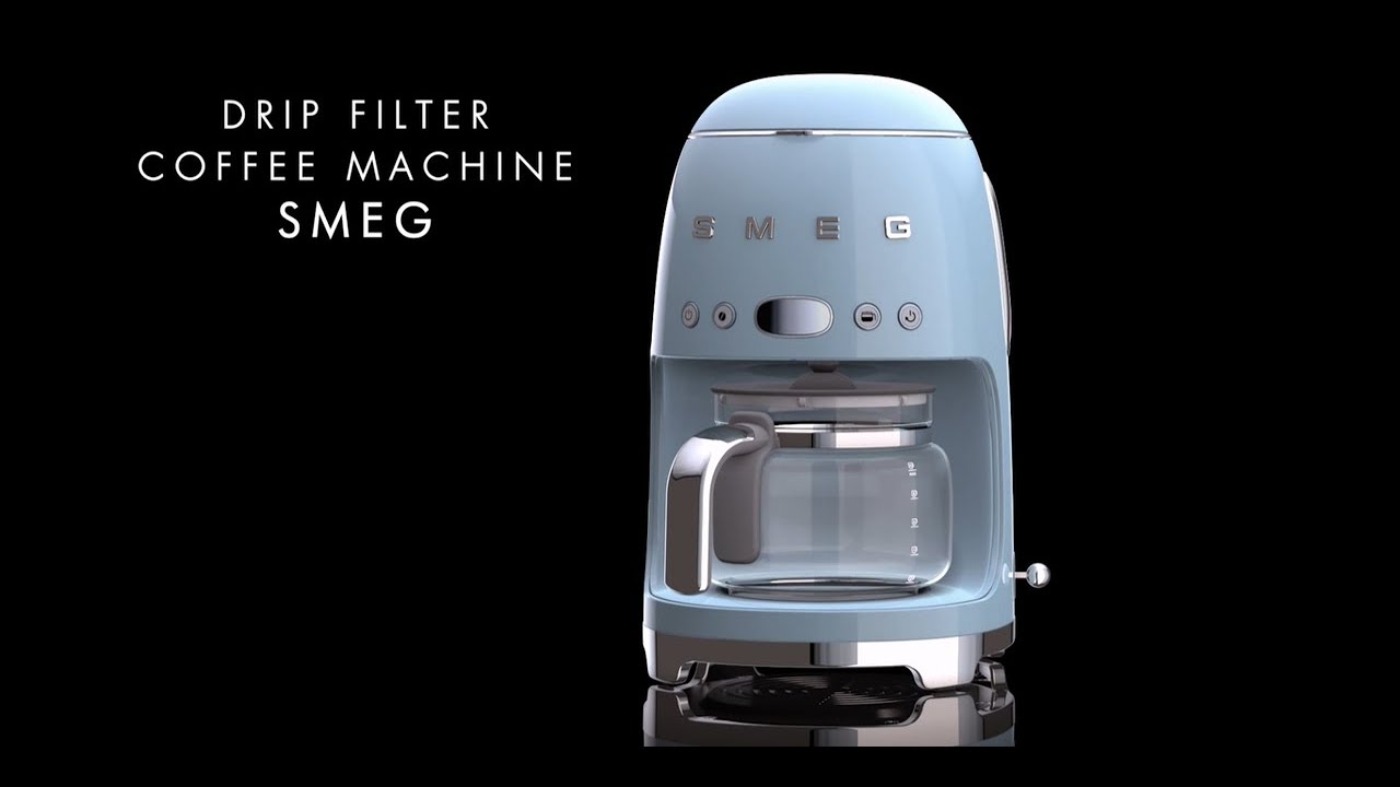 Smeg Retro Filter Coffee Machine (DCF02) - YouTube