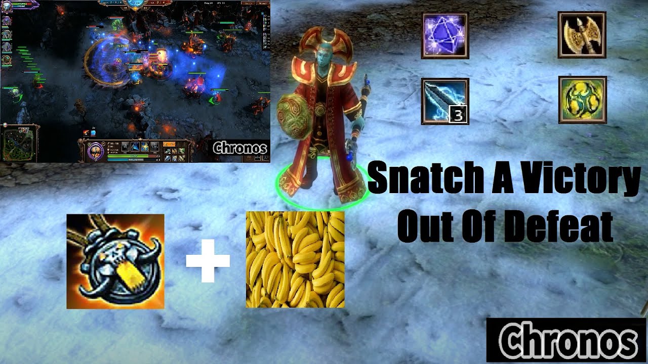 HON Time Lord Chronos MVP | Season Normal Snatch A Victory Out Of ...