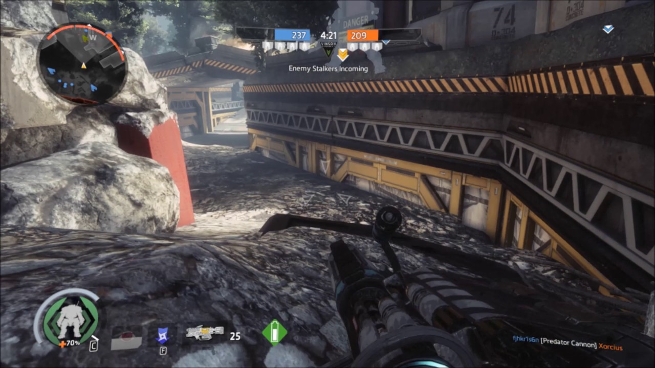 Titanfall 2 SMR, Gravity Star, Cloak - YouTube