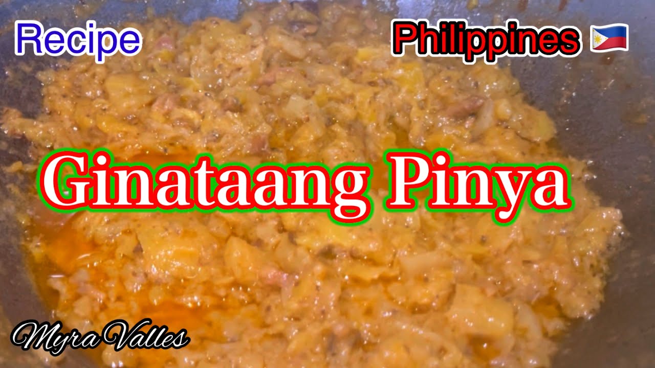 Ginataang Pinya || Recipe || Philippines 🇵🇭 - YouTube