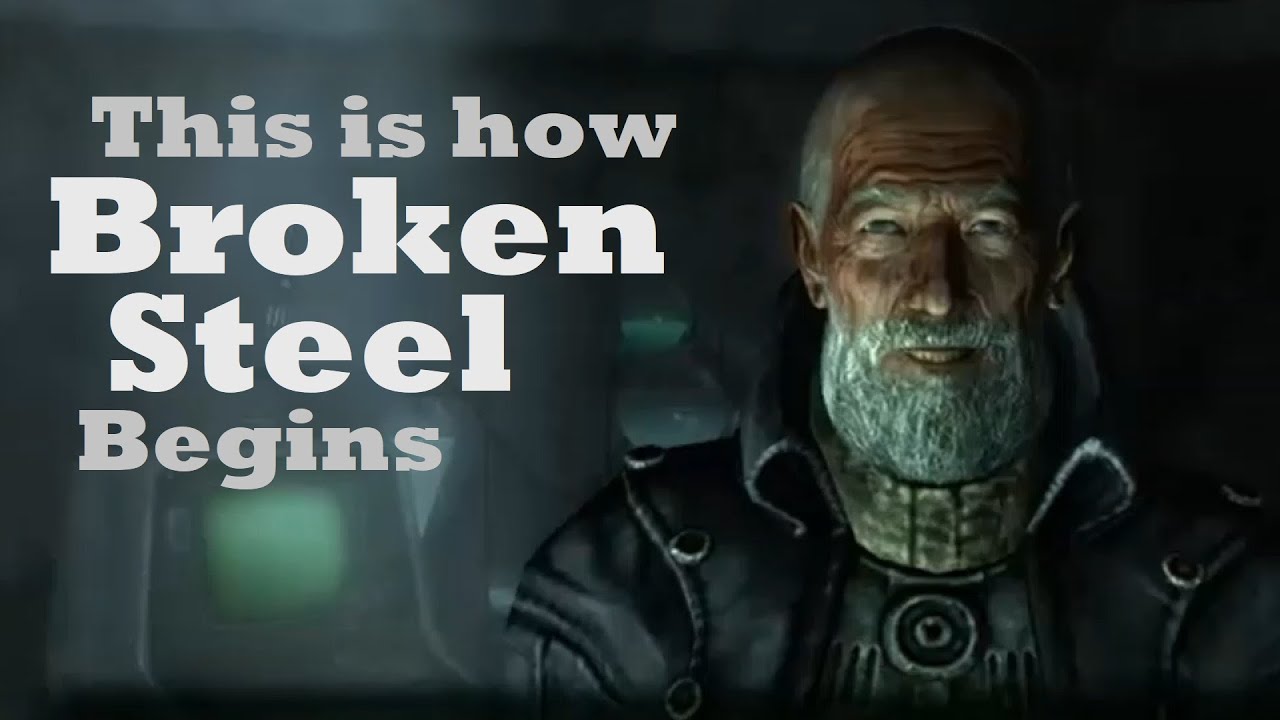 Fallout 3 - Starting Broken Steel (begins after Main Game ends) - YouTube