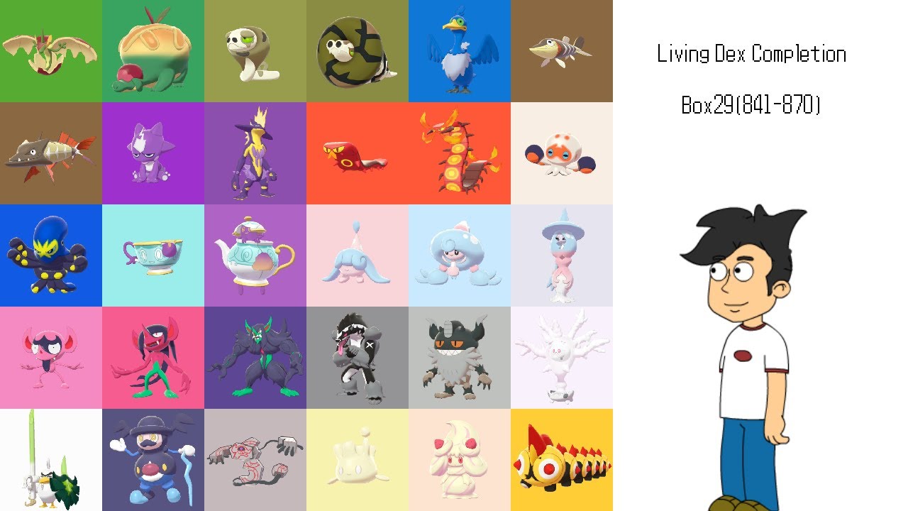 The GoAnimate Citizens assemble a Living Dex in Pokémon Home- Part 29 ...