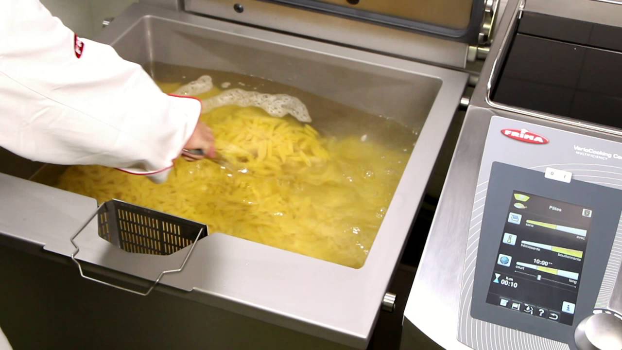 Perfectly cooked pasta in a FRIMA VarioCooking Center - YouTube