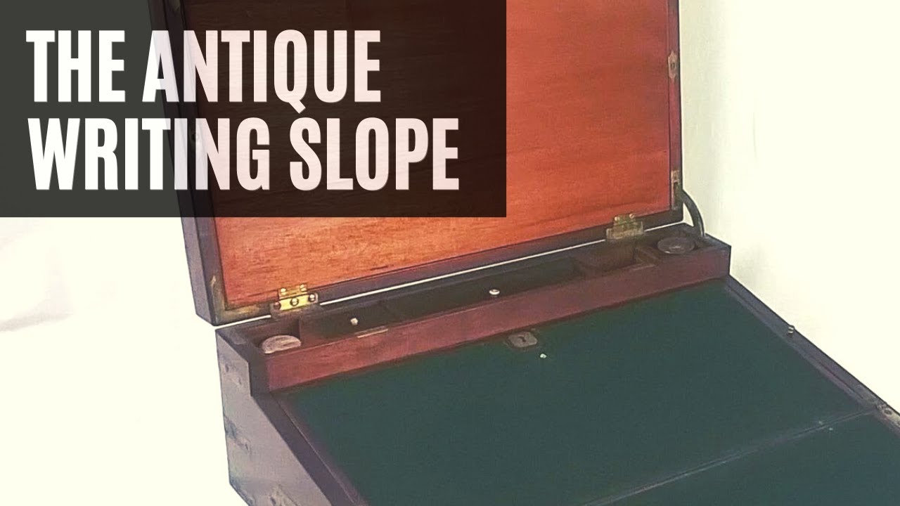 Antique Writing Slopes and Boxes - YouTube