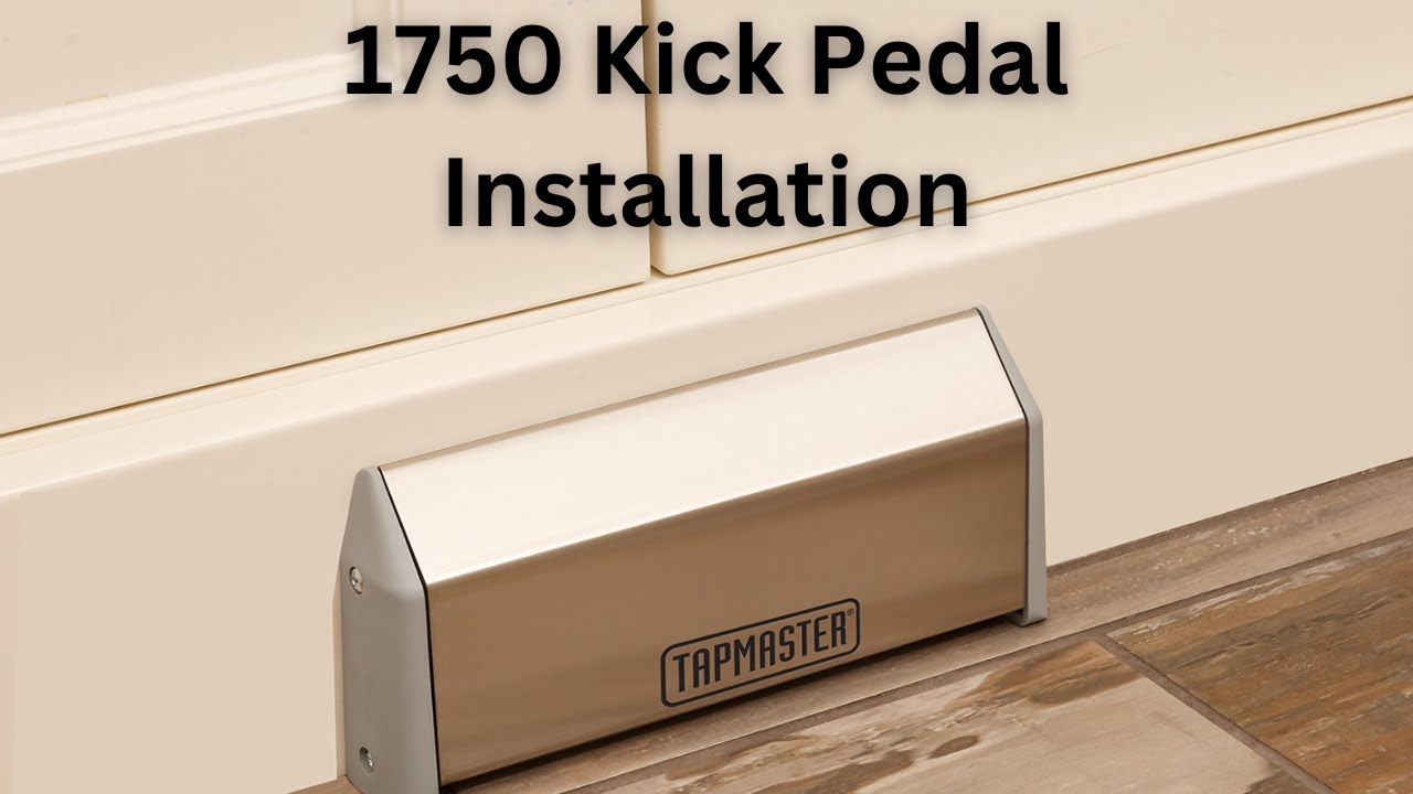 Tapmaster Kick Pedal Install - YouTube