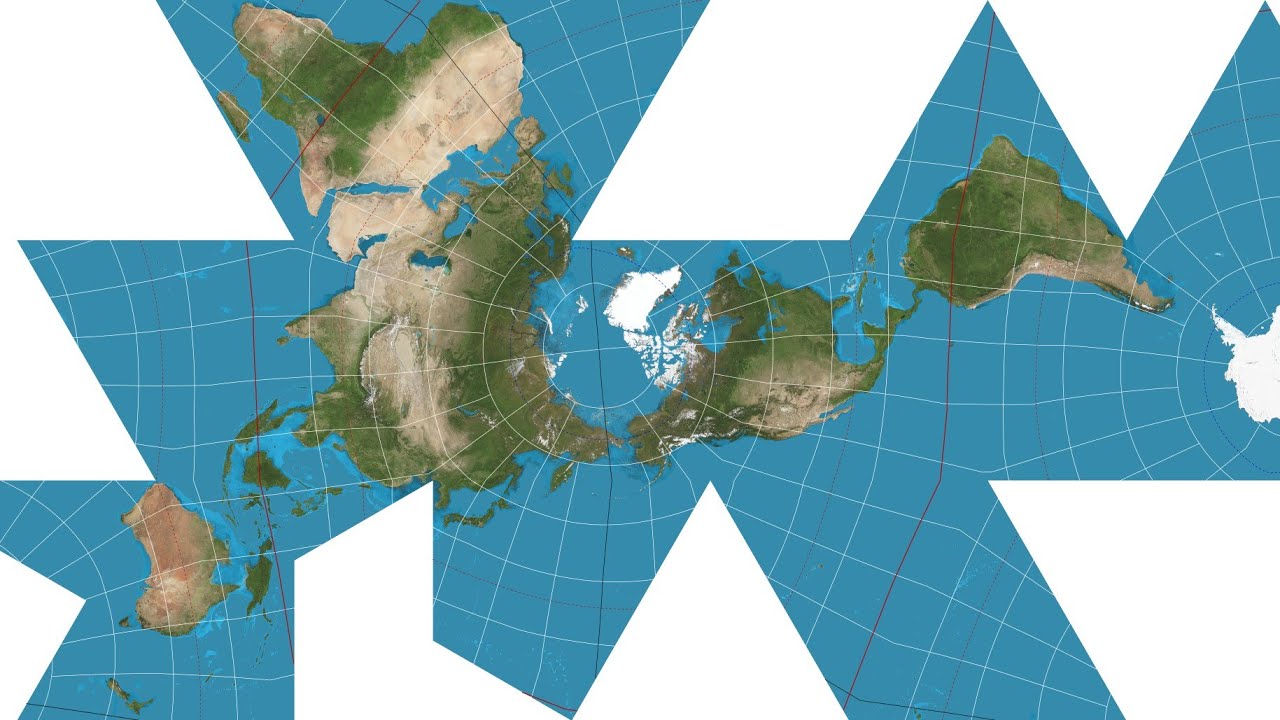world map projections problems - YouTube