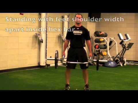 Hex Bar Squat - YouTube
