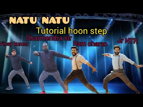 ## RRR Hook step tutorial of Nacho Nacho Dance Jr. NTR & Ram Charan ...
