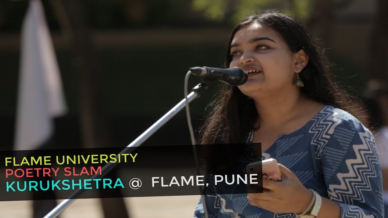 Poetless | Performance Poetry by FLAME Uni Pune Student - YouTube
