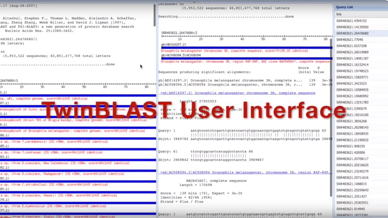 TwinBLAST Tutorial - YouTube
