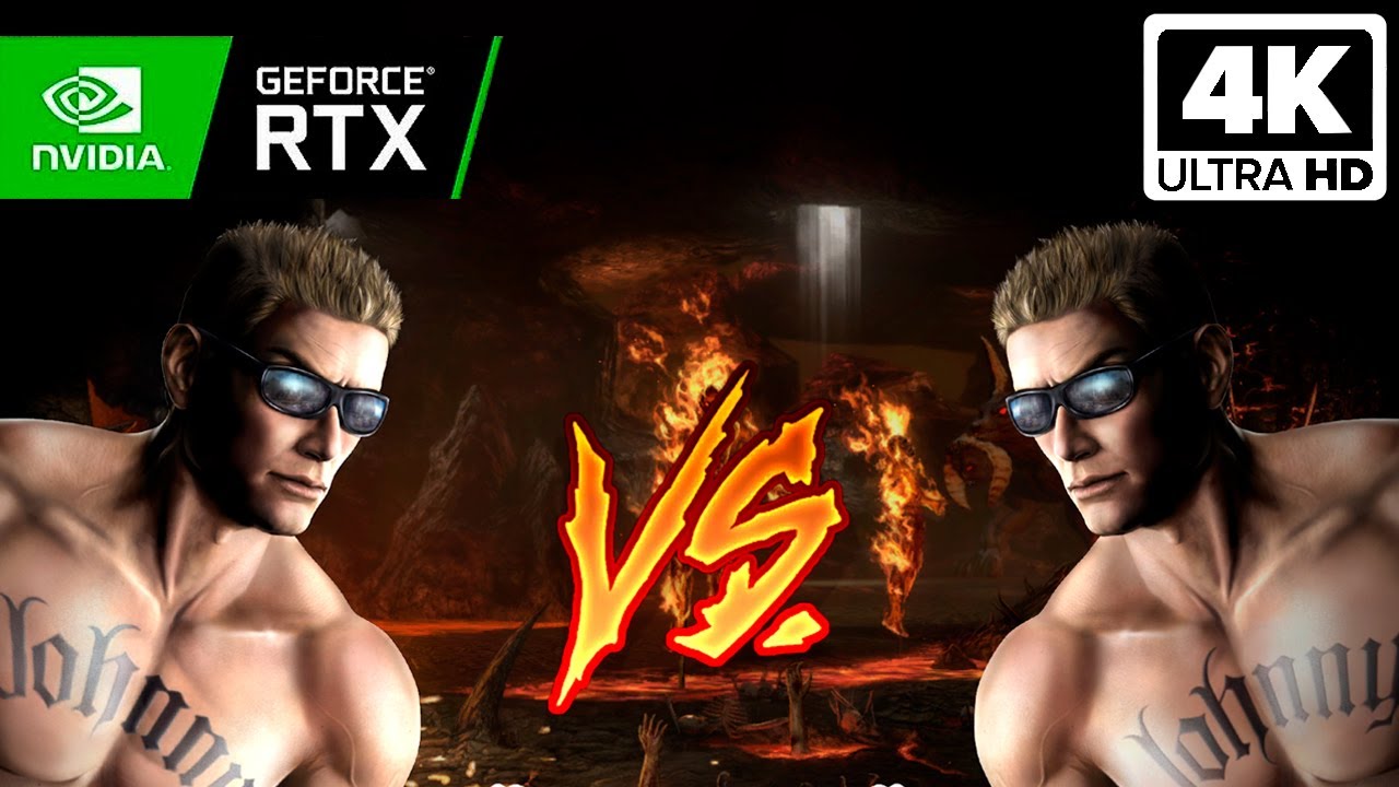 JOHNNY CAGE VS JOHNNY CAGE | RYZEN 5 3600 | RTX 4060 | 4K60FPS ULTRA HD ...