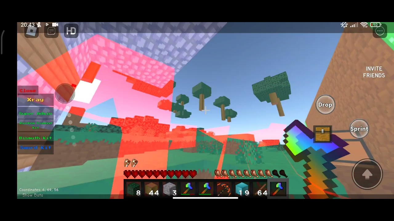 Building teracce in OP CRAFT in Roblox Part 1 - YouTube