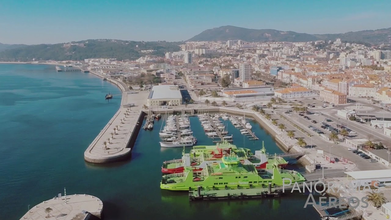 Setúbal Aerial View - YouTube