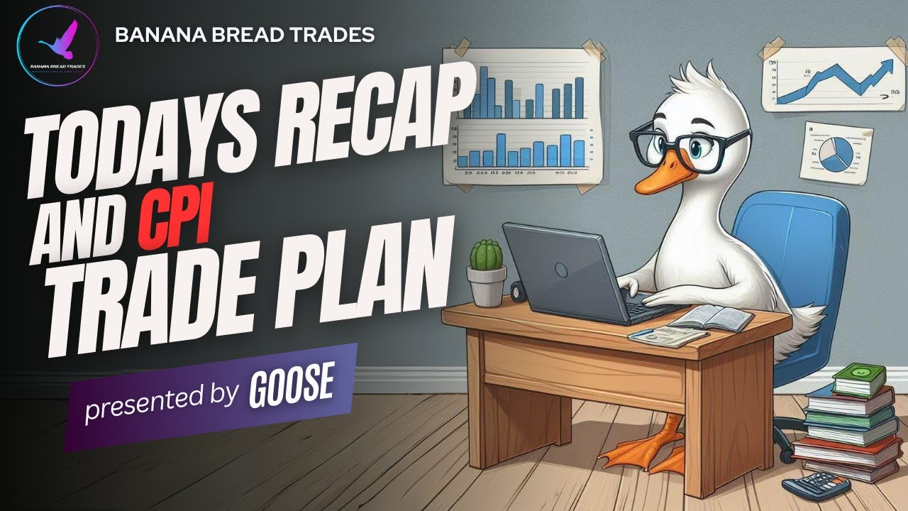 Recap and CPI Trade Plan | CPI Tomorrow | ES NQ SPY QQQ - YouTube
