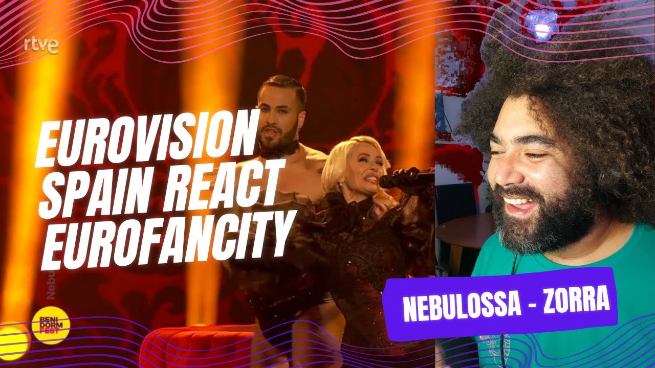 Spain Eurovision - Nebulossa: Zorra | Latino REACT (Benidorm Fest 2024 ...