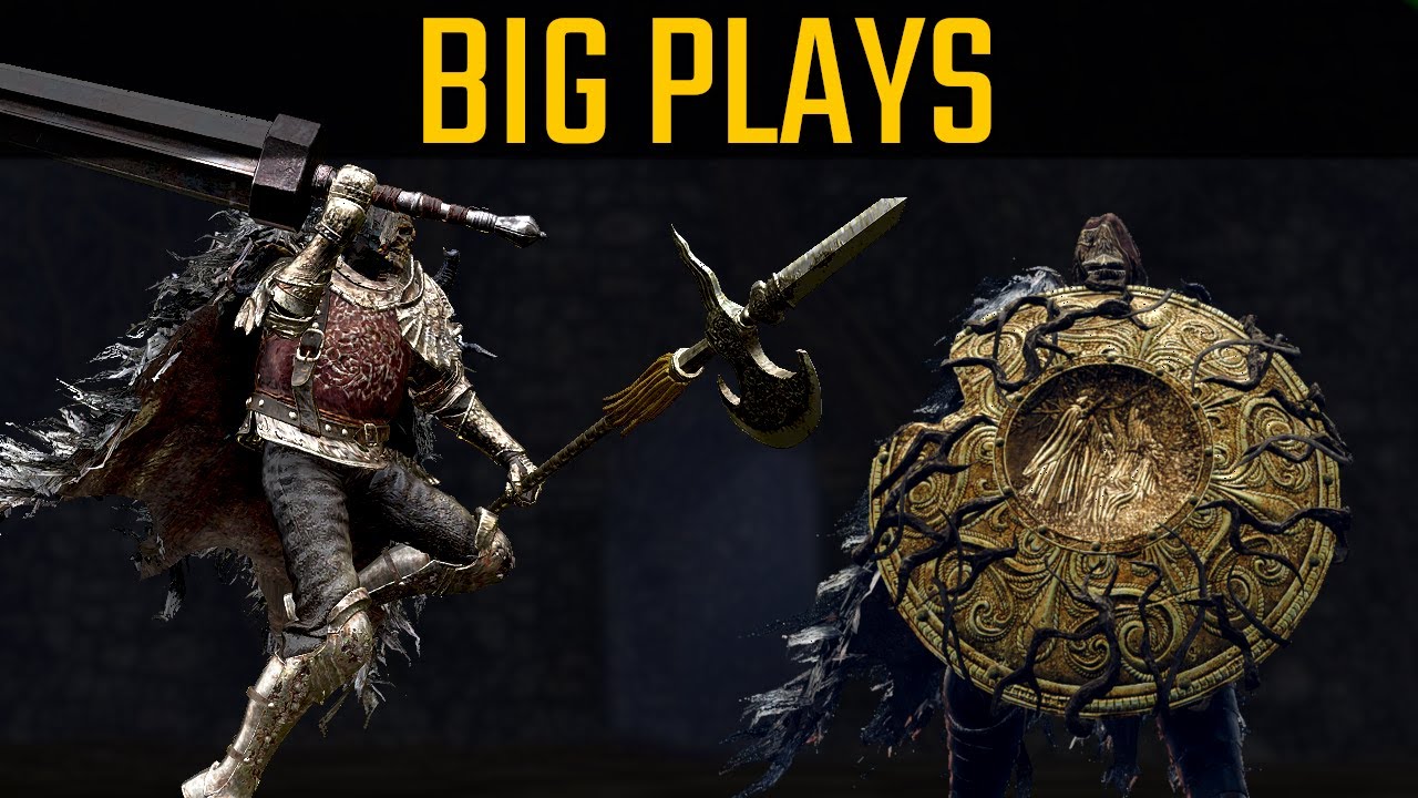 Elden Ring PvP - INSANE PLAYS in RANKED DUELS (Erdtree Greatshield ...