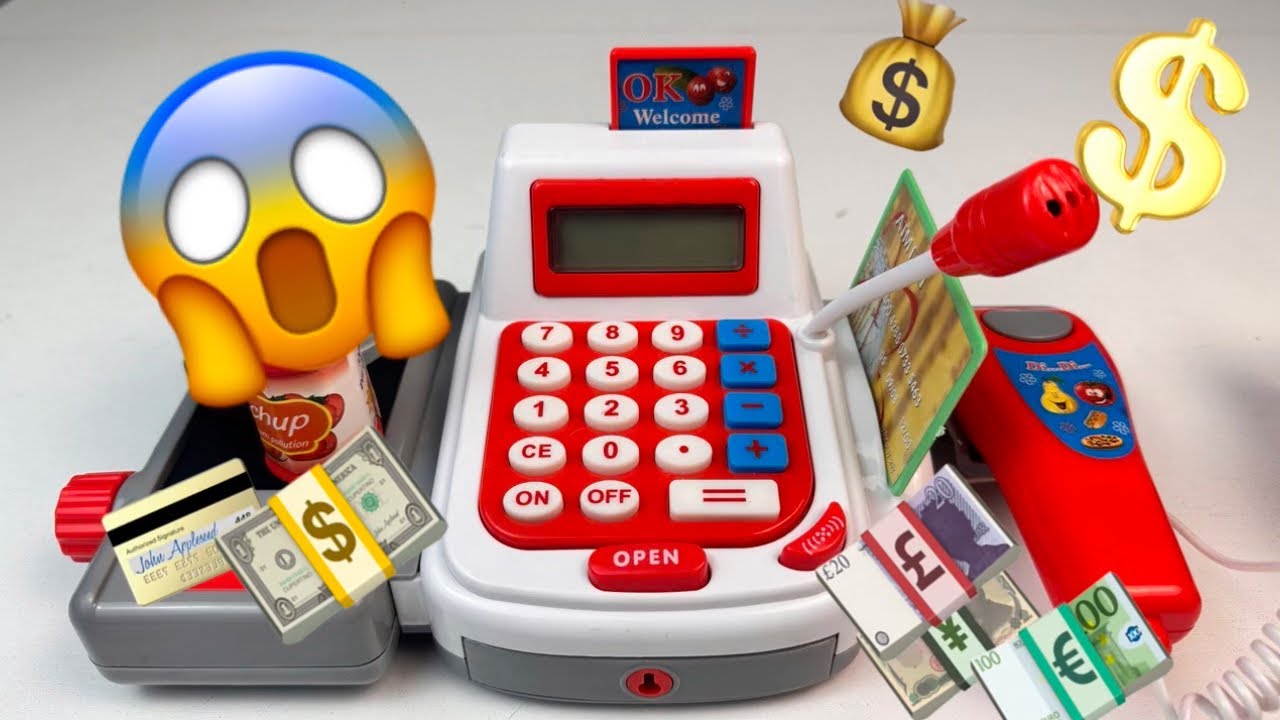 ASMR Satisfying with Cute Cash Register Set Collection - YouTube