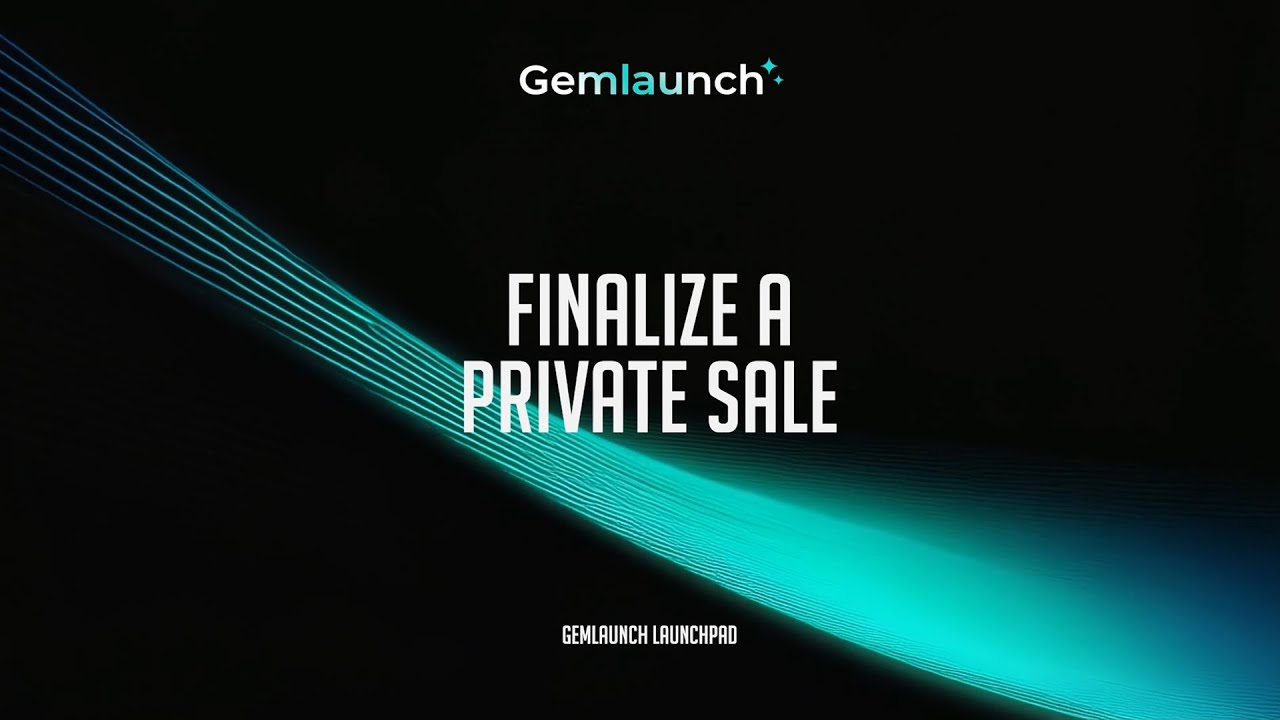 How To Finalize a Private Sale - YouTube