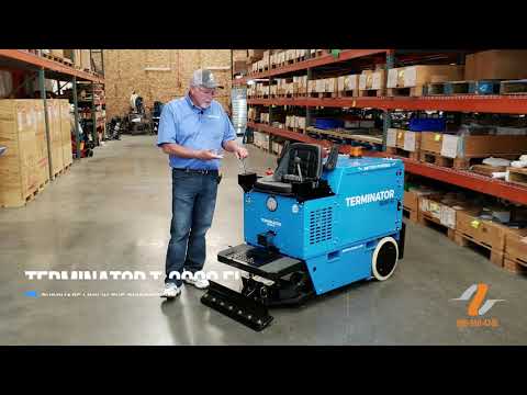 Equipment Training Video for the Terminator T3000EI Ride-On Floor ...
