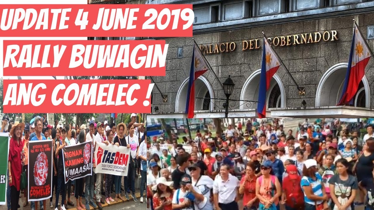 RALLY BUWAGIN ANG COMELEC DDS, DDS, BBM, MMDM, TASDEM, SPADA BOCAUE ...