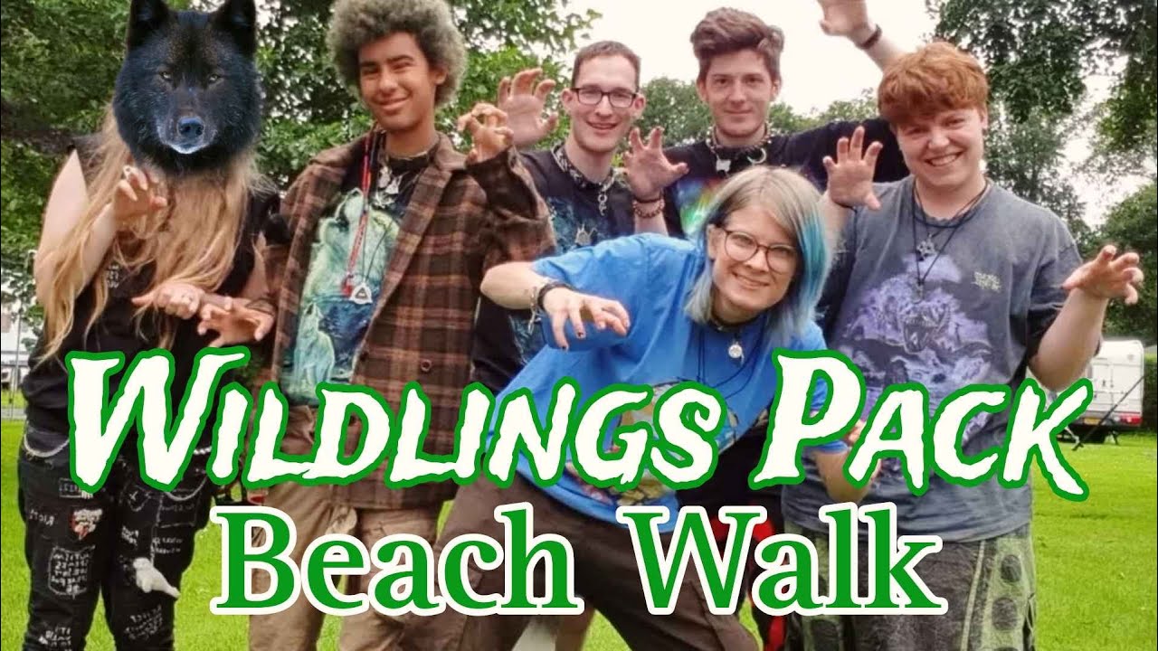 THERIAN WOLF PACK HOWL - Wildlings Pack Beach Walk! - YouTube