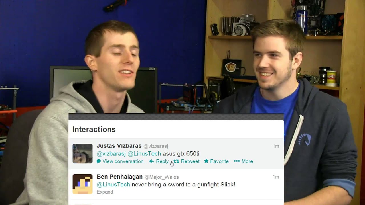 Linus Tech Tips Live Show Archive - February 8, 2013 - YouTube