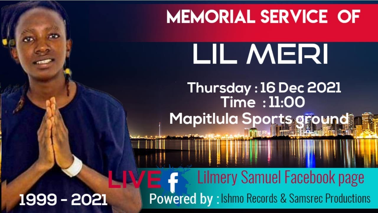 Memorial Service of Lil-Meri - YouTube