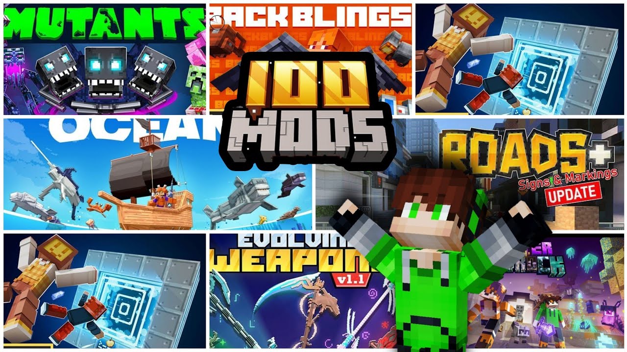 Top 100 Mods For Minecraft - YouTube