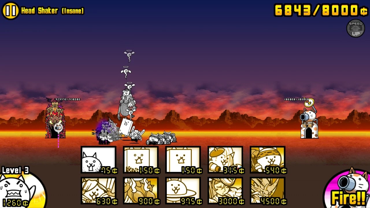 Head Shaker (Insane) || The Crazed Cow || The Battle Cats - YouTube