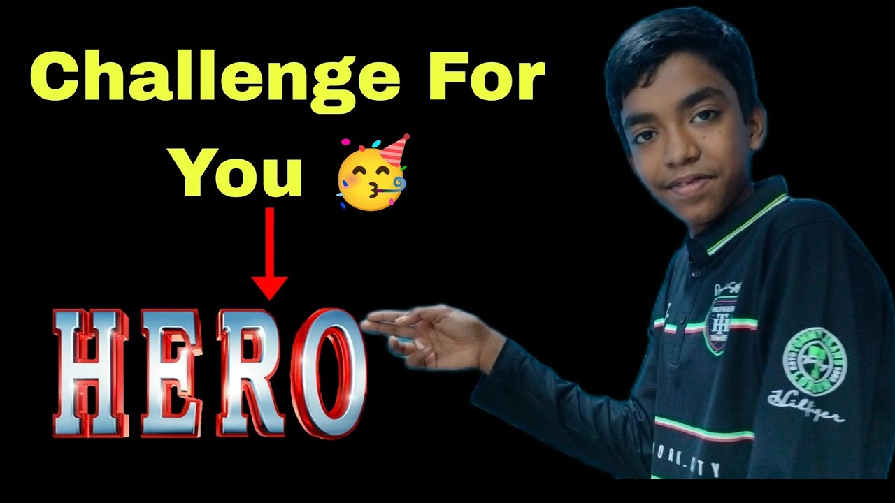 I MAKE CHALLENGE FOR YOU - YouTube
