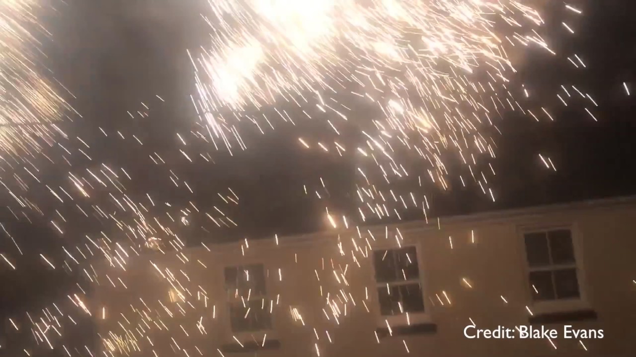 Power Cables Explode In Hayle, Cornwall - YouTube