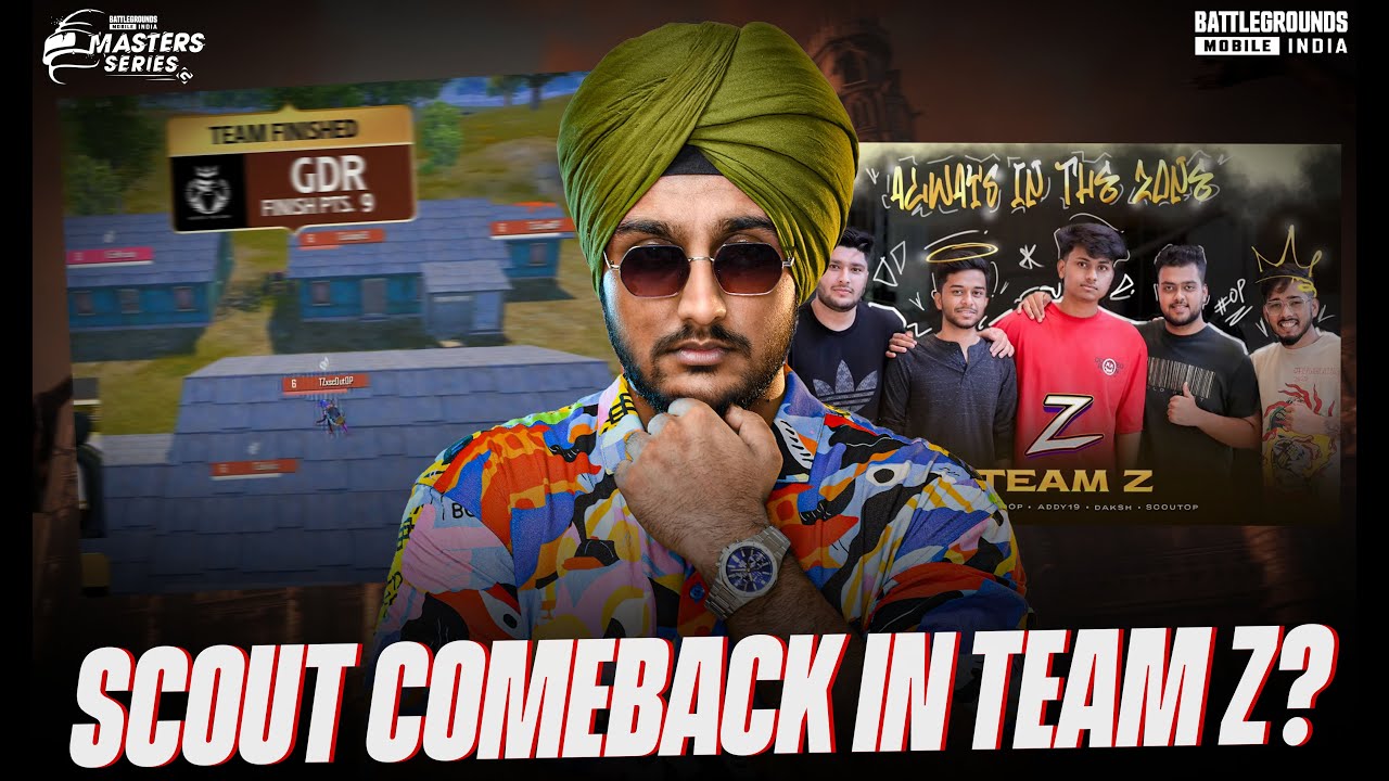 Scout Comeback | Problems with Team Z in BGMS - YouTube