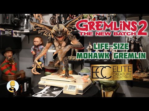 Life Size Mohawk Gremlin by Elite Creature Collectables (ECC) - YouTube