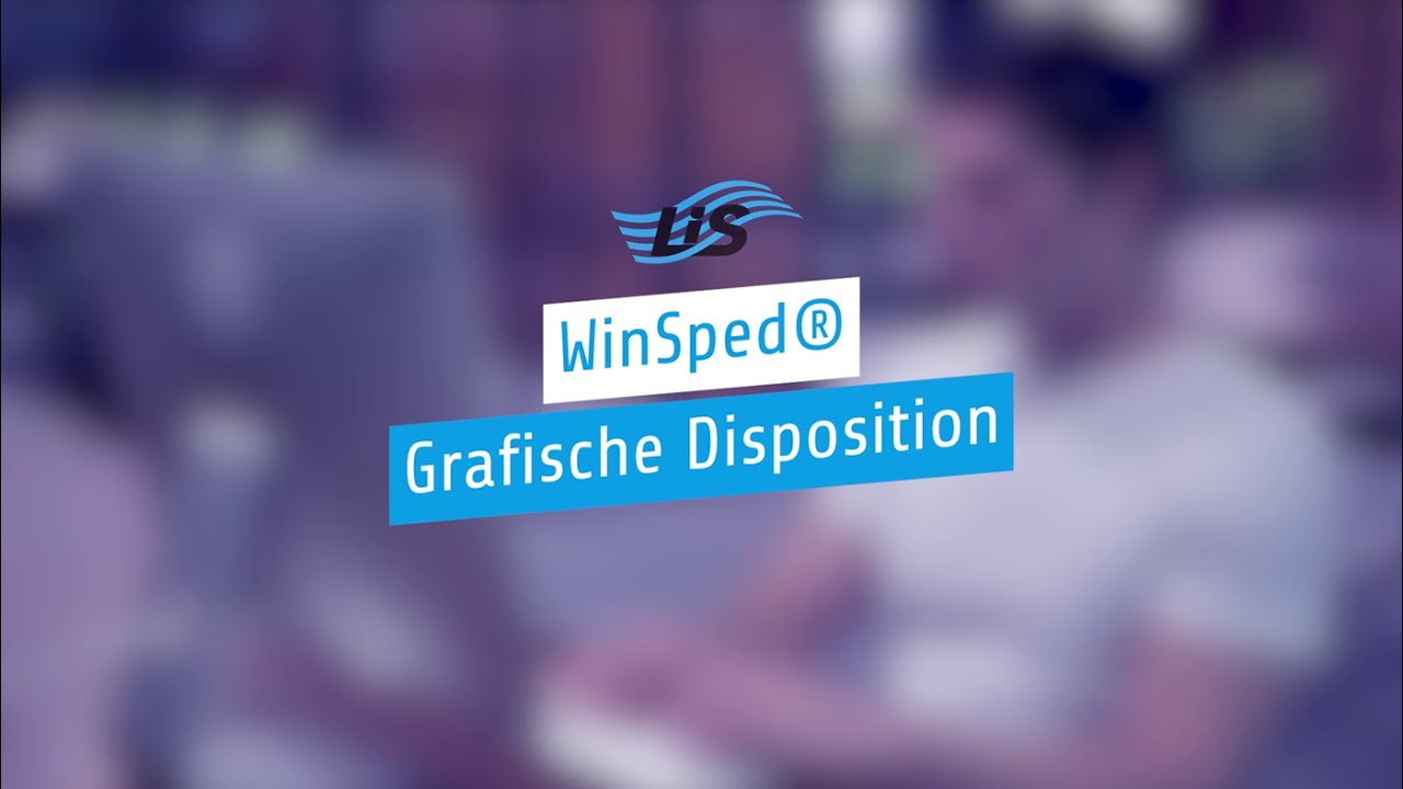 WinSped - Grafische Disposition - YouTube