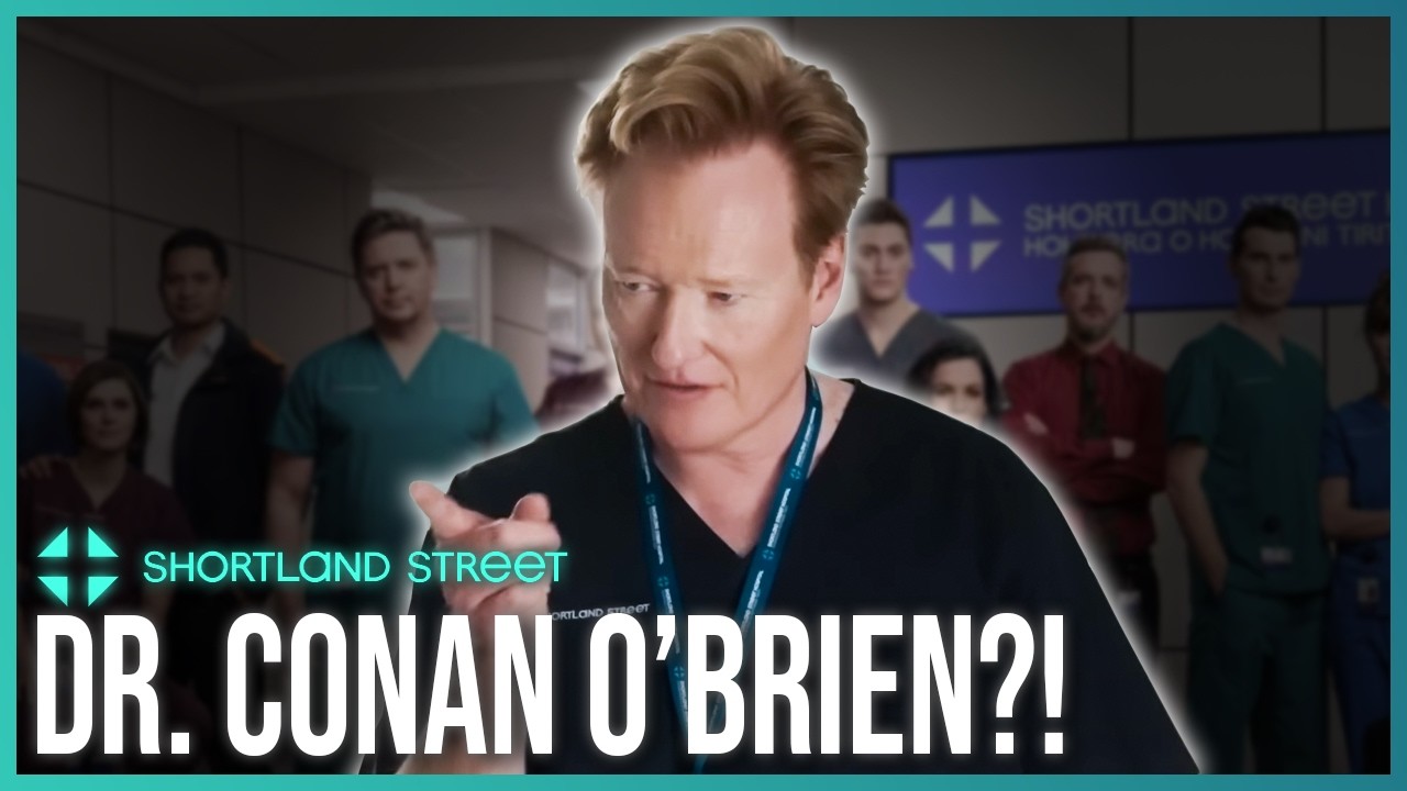Conan O'Brien is now a Kiwi Soap Star @TeamCoco - YouTube