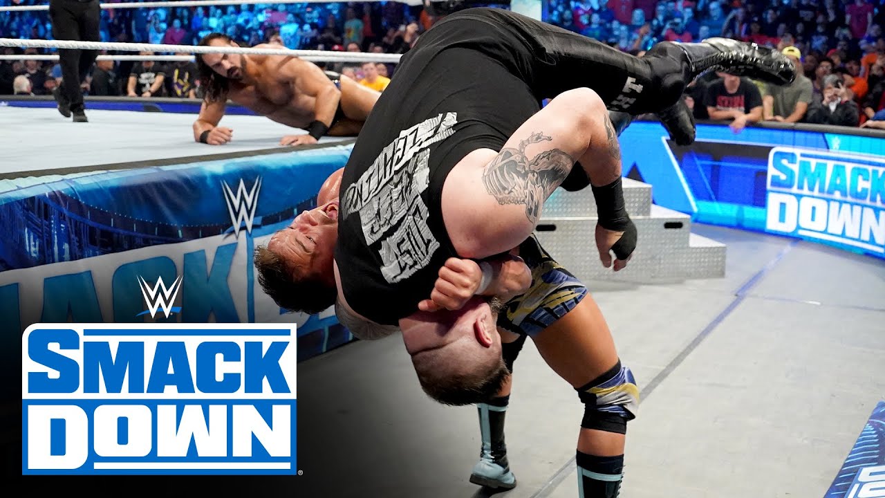 The explosive action of SmackDown’s Six-Man Tag Team main event spreads ...