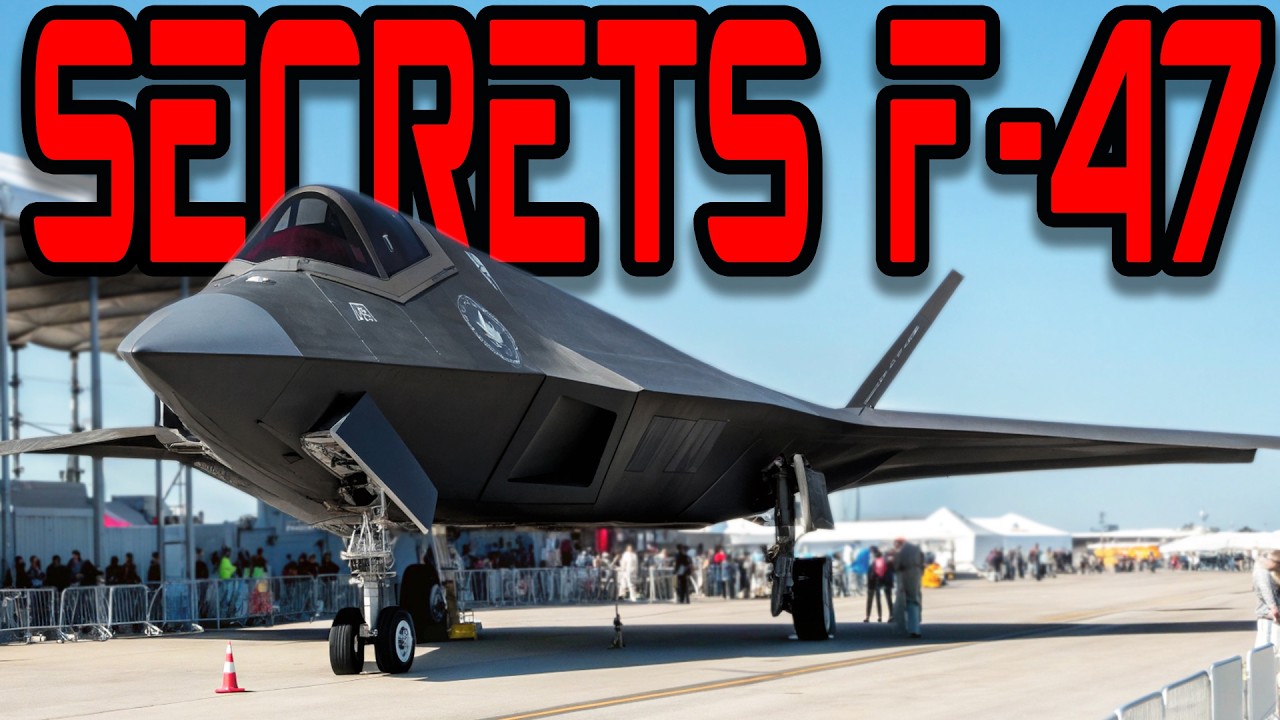 New 6th Gen F-47 Fighter Jet: US Secret Weapon in the Sky Revealed! - YouTube