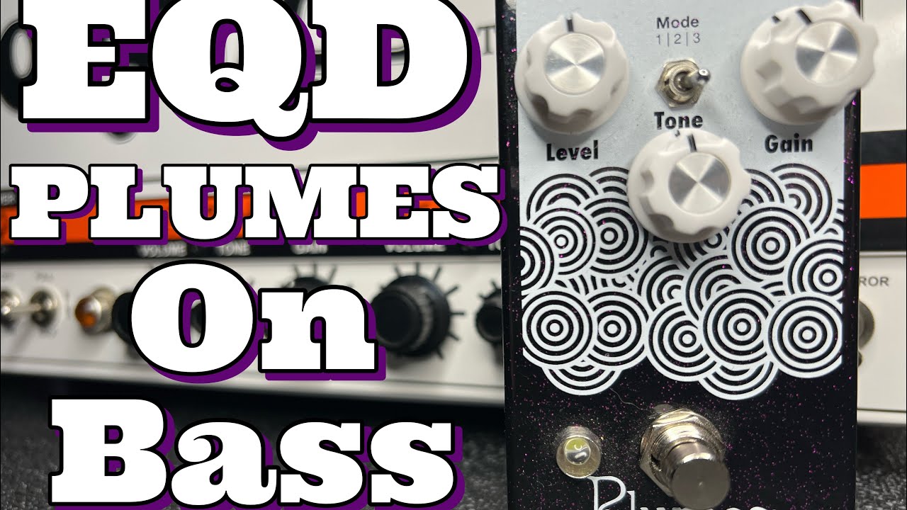 Earthquaker devices plumes on bass - YouTube