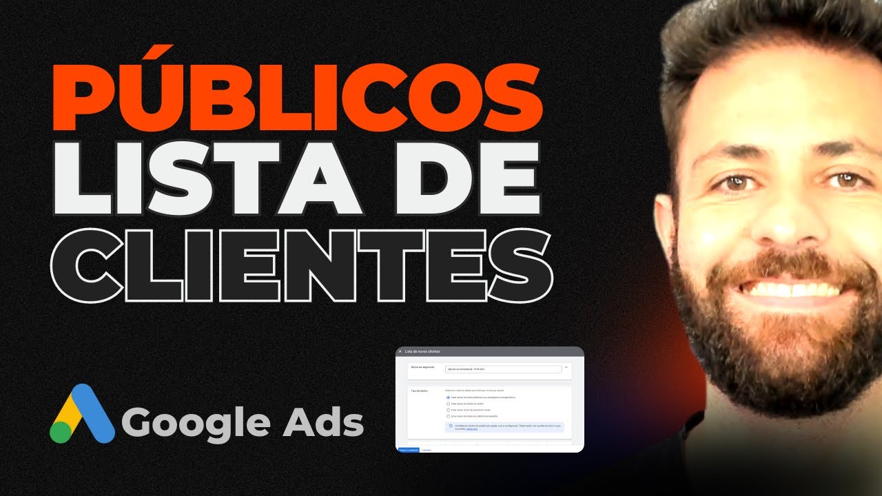 🌟Como Criar Lista de Clientes no Google Ads - Subir Lista de Clientes ...