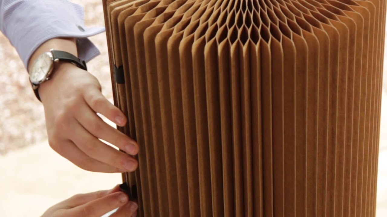 Paper Lounge Pillar - YouTube