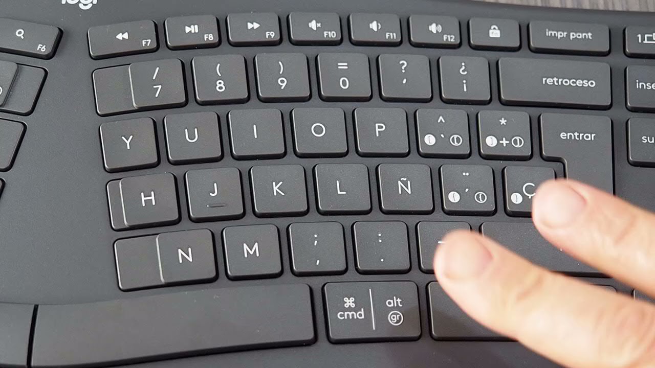 Teclado Logitech ERGO K870 - Partido y ergonómico. ¿Se escribe bien y ...
