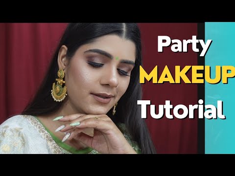 Party makeup tutorial || Makeup tutorial for beginners #makeup # ...