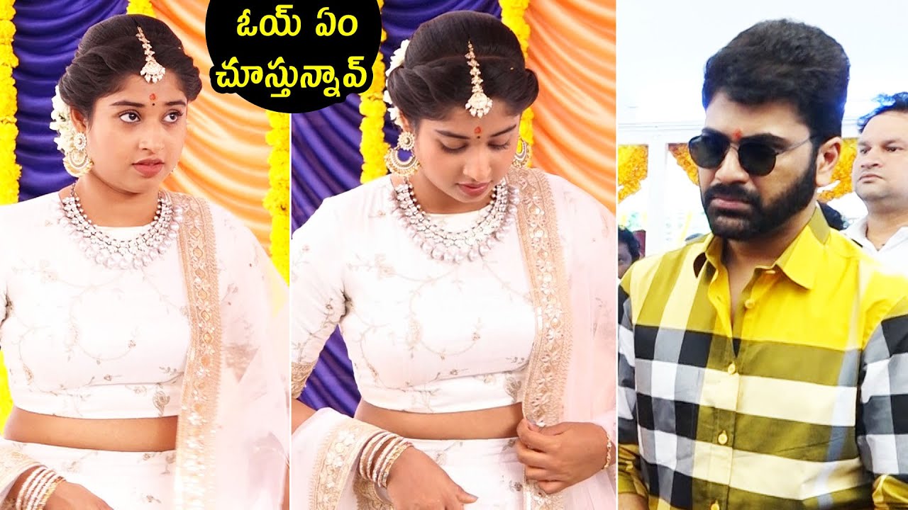 Sharwanand LOOKS Towards Dhee Dancer Shrasti Verma At Yatha Raja Tatha ...