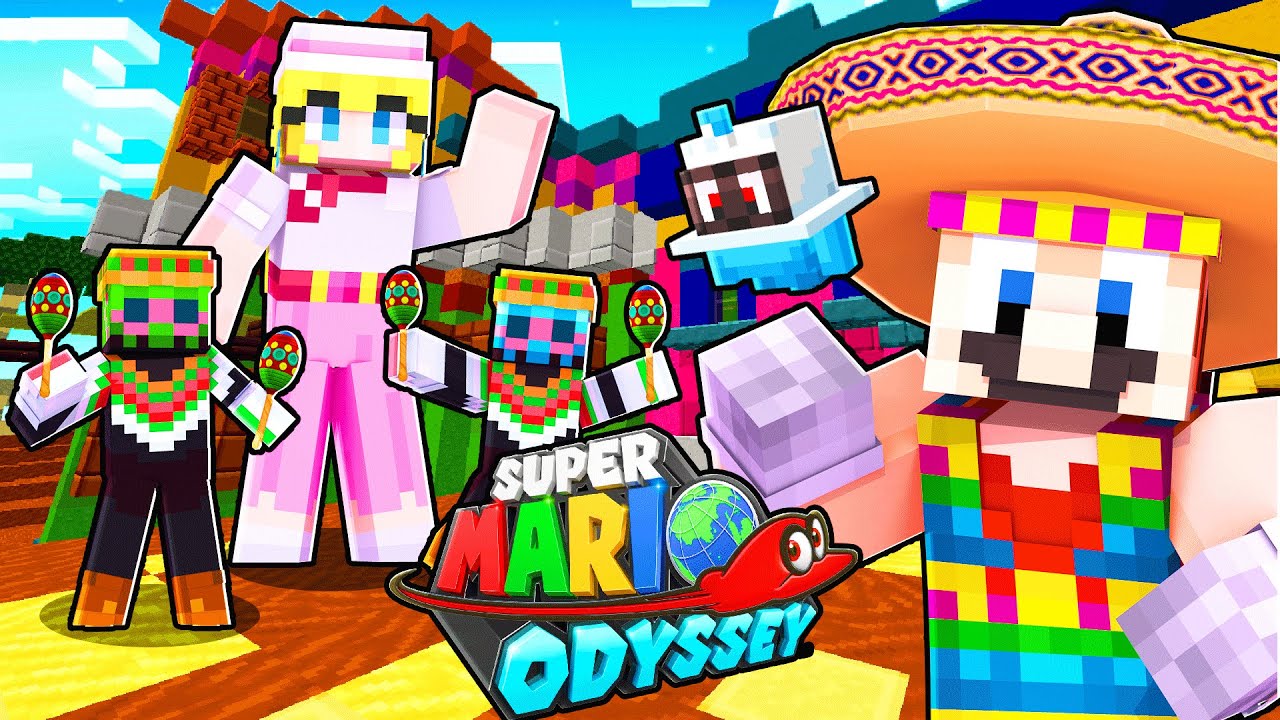 Super Mario Odyssey: VACATION RUINED! | Minecraft Super Mario [243 ...