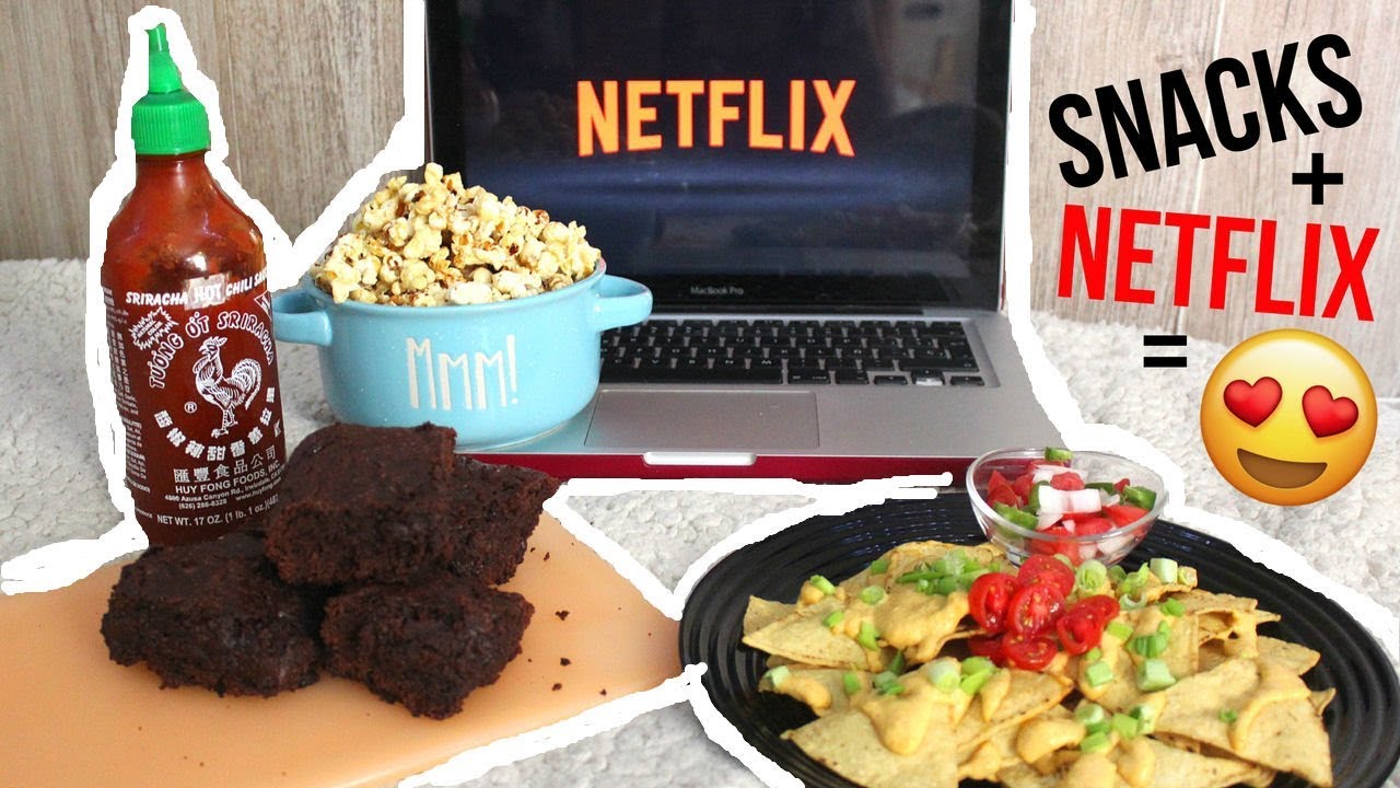 SNACKS PARA MARATÓN DE NETFLIX - YouTube
