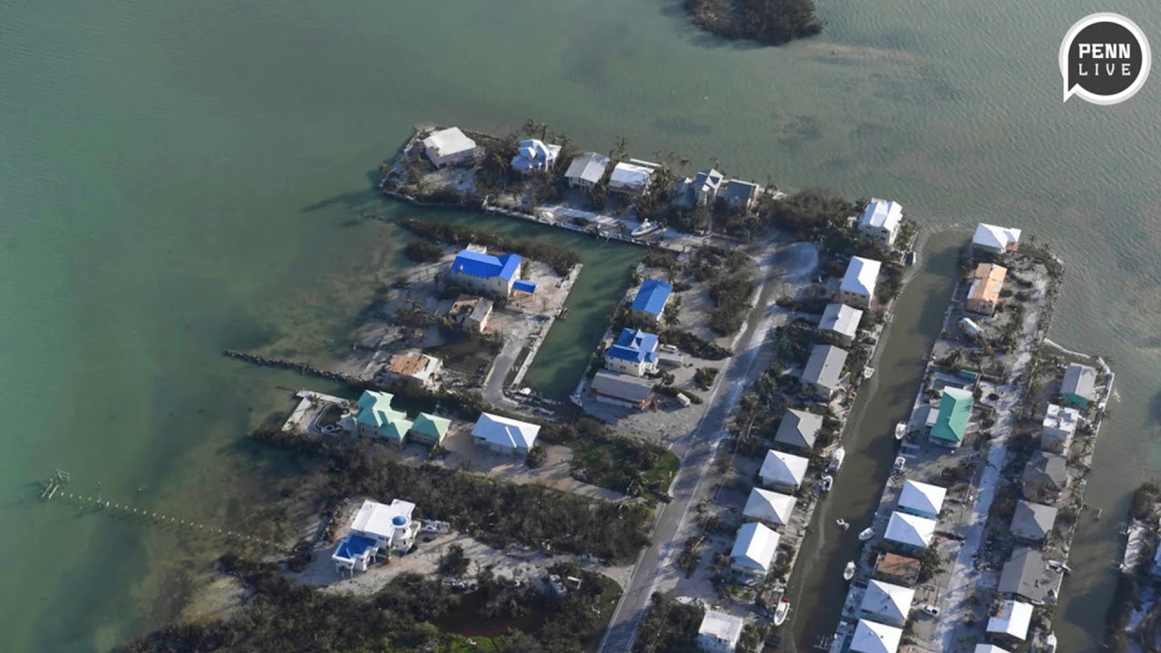 Hurricane Irma leaves destruction in Florida Keys - YouTube