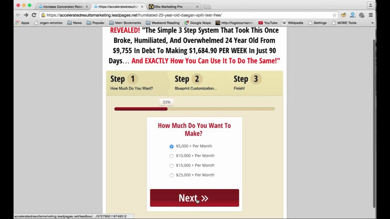 Affiliate Marketing Bridge Page Training - YouTube