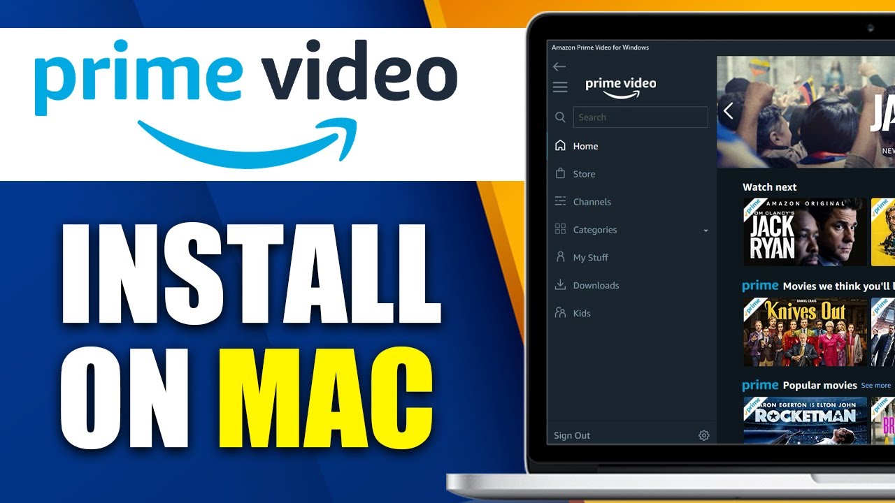 How To Install Amazon Prime Video On Mac - YouTube