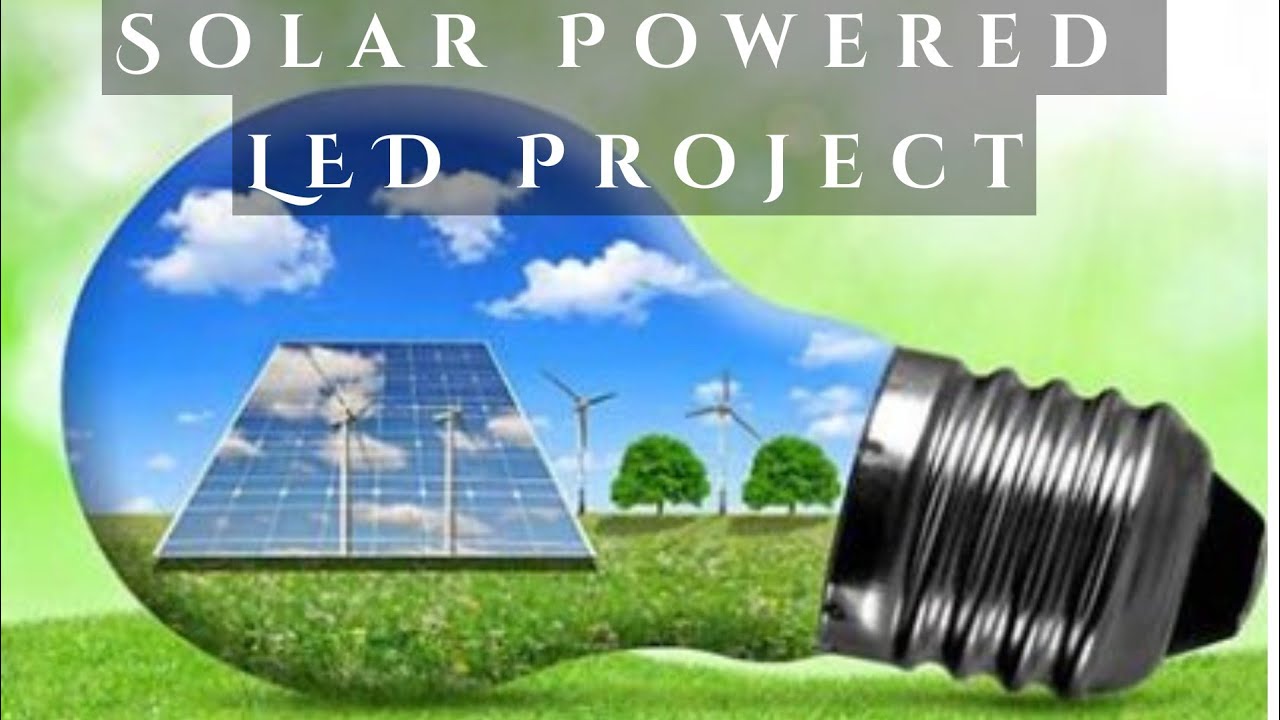Solar Powered Led light project #scienceexperiment #shorts #solarenergy ...